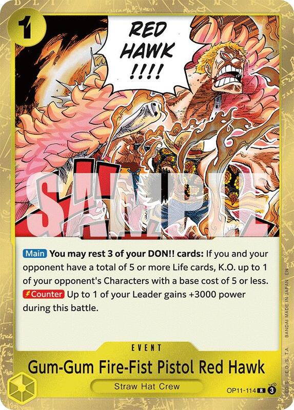 Gum-Gum Red Roc - Kingdoms of Intrigue - One Piece Card Game ...