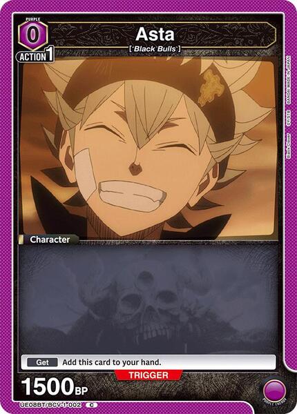 Asta (002) - UE08BT: Black Clover - Union Arena - TCGplayer.com