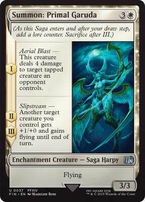 Summon: Primal Garuda - FINAL FANTASY - Magic: The Gathering ...