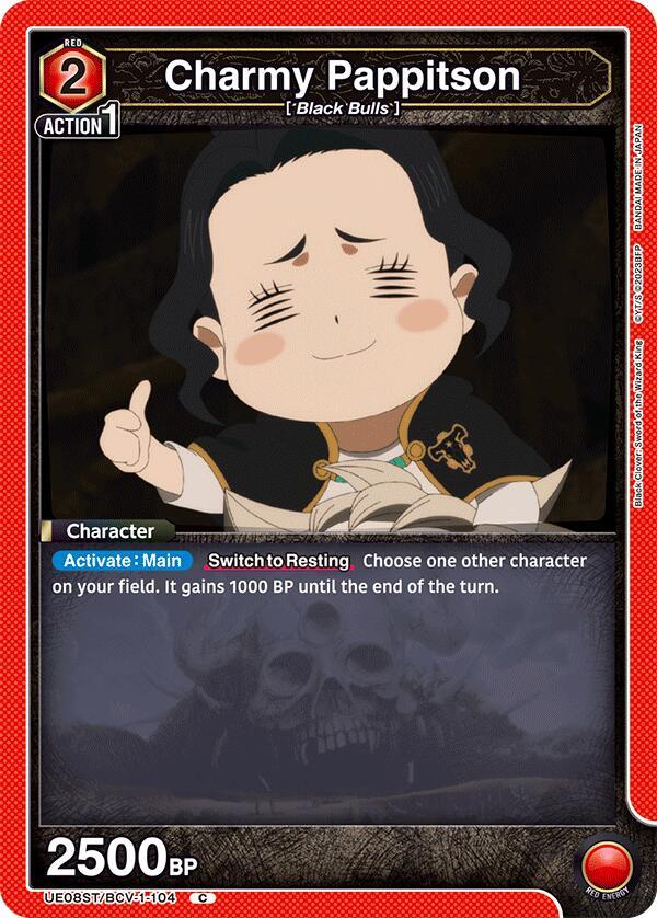 Charmy Pappitson - UE08ST: Black Clover Starter Deck - Union Arena ...