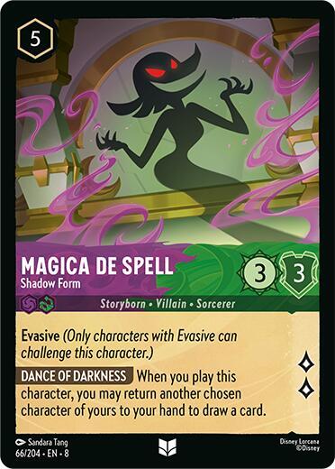 Magica De Spell - Shadow Form - Reign of Jafar - Disney Lorcana ...