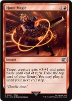 Haste Magic - FINAL FANTASY - Magic: The Gathering - TCGplayer.com