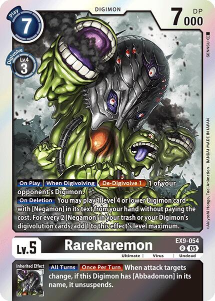 RareRaremon - Versus Monsters - Digimon Card Game - TCGplayer.com