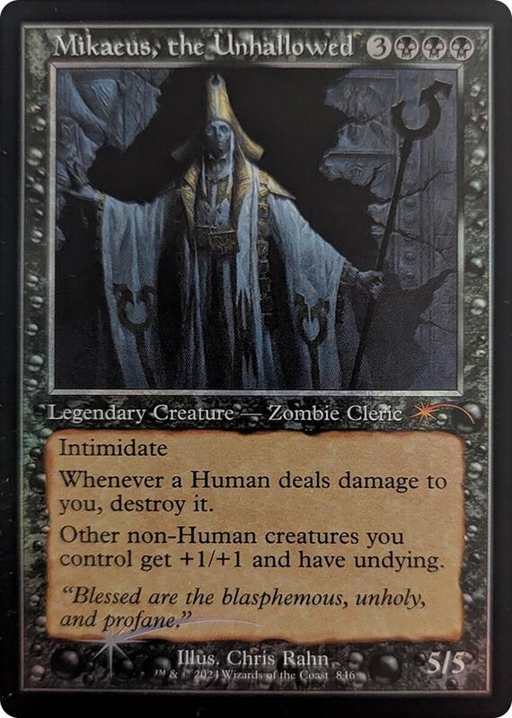 Mikaeus, the Unhallowed (Retro Frame) - Secret Lair Drop Series - Magic ...