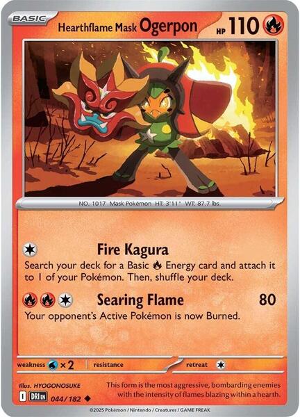 Hearthflame Mask Ogerpon - SV10: Destined Rivals - Pokemon - TCGplayer.com