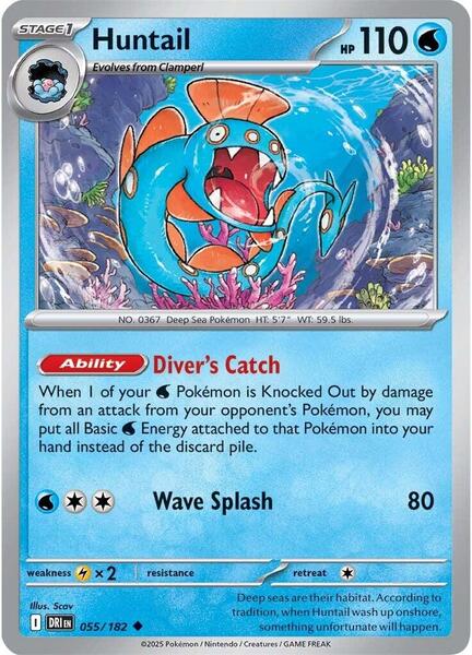 Huntail - SV10: Destined Rivals - Pokemon - TCGplayer.com