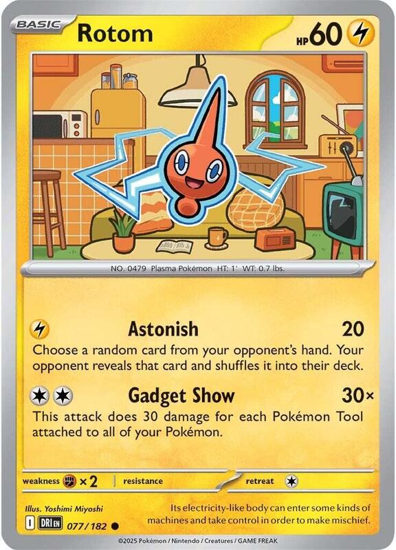 Rotom - 077/182 - SV10: Destined Rivals - Pokemon - TCGplayer.com