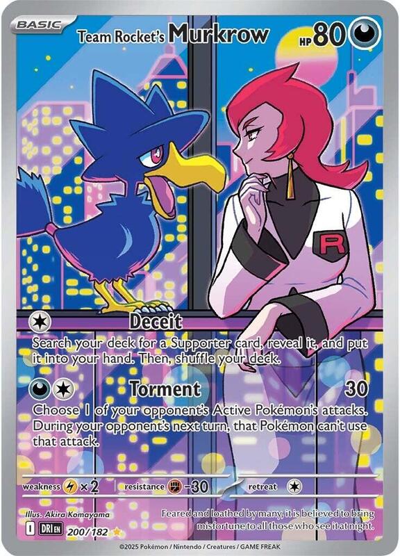 Team Rocket's Crobat ex - 242/182 - SV10: Destined Rivals - Pokemon - TCGplayer.com