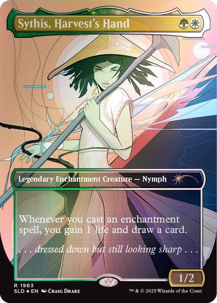 Sythis, Harvest's Hand (Rainbow Foil) - Secret Lair Drop Series - Magic ...