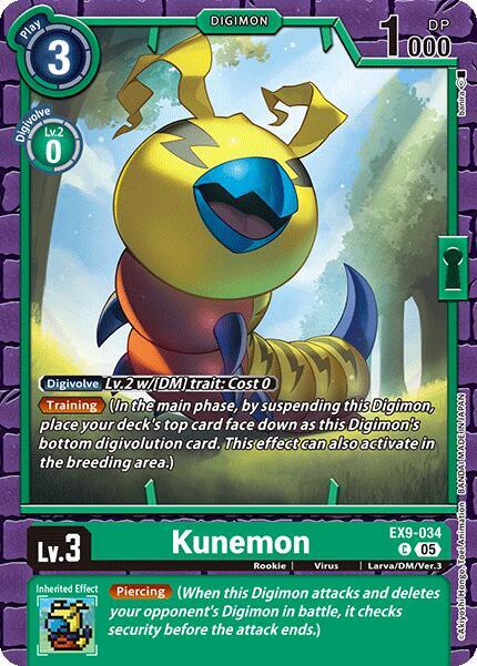Kunemon - Versus Monsters - Digimon Card Game - TCGplayer.com