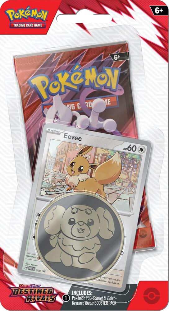 Destined Rivals Single Pack Blister [Eevee] - SV10: Destined Rivals ...