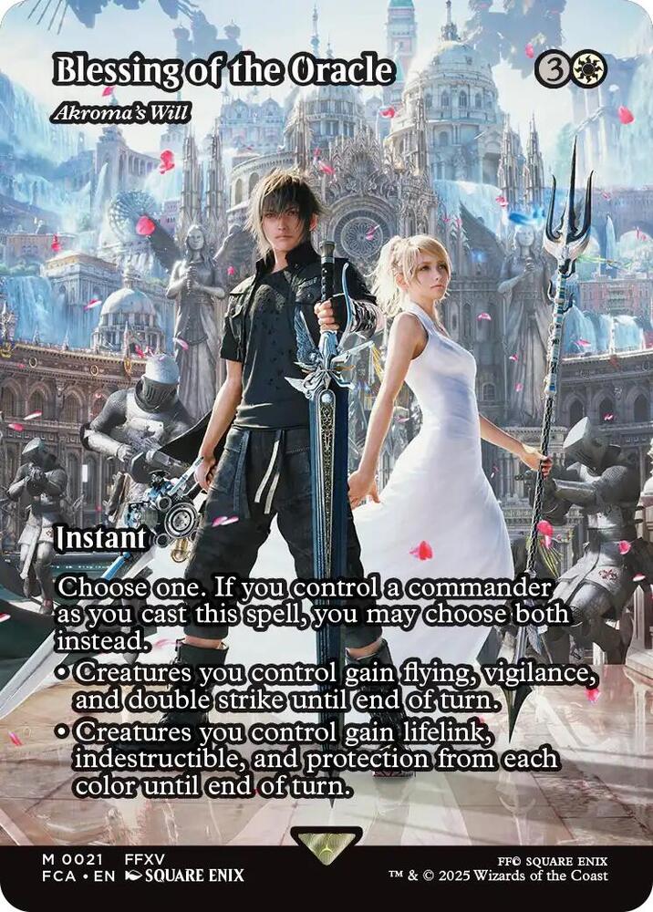 Blessing of the Oracle - Akroma's Will (Showcase) - FINAL FANTASY ...