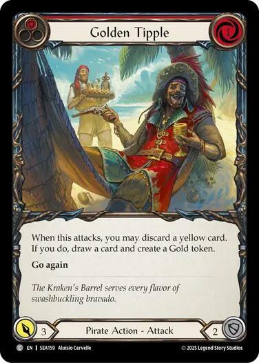 Golden Tipple (Red) - High Seas - Flesh and Blood TCG - TCGplayer.com