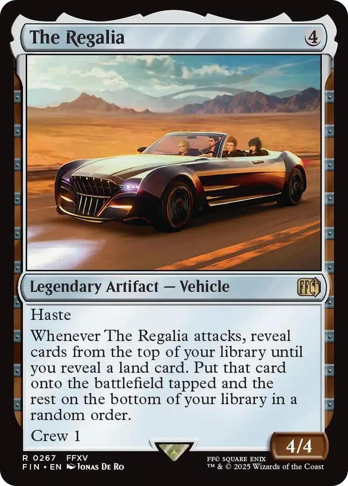 The Regalia - FINAL FANTASY - Magic: The Gathering - TCGplayer.com