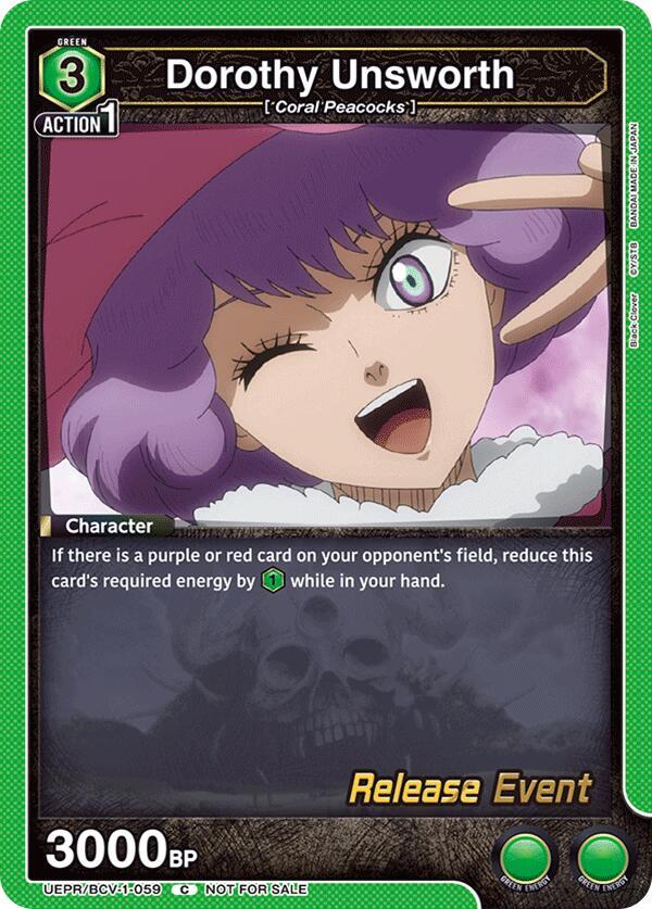 Loropechika (070) - UE08BT: Black Clover Release Event Cards - Union ...
