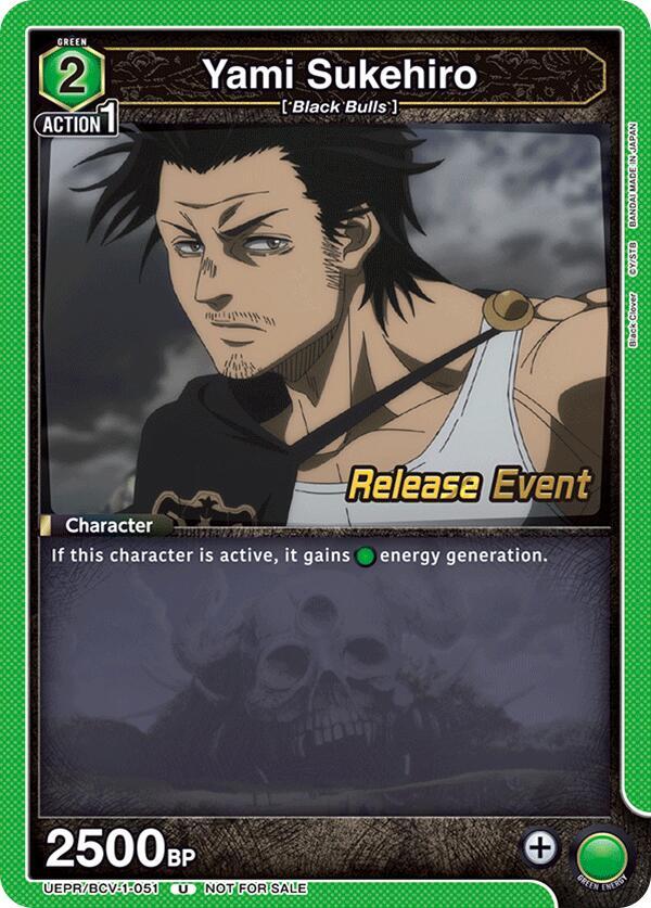 Yami Sukehiro (051) - UE08BT: Black Clover Release Event Cards - Union ...