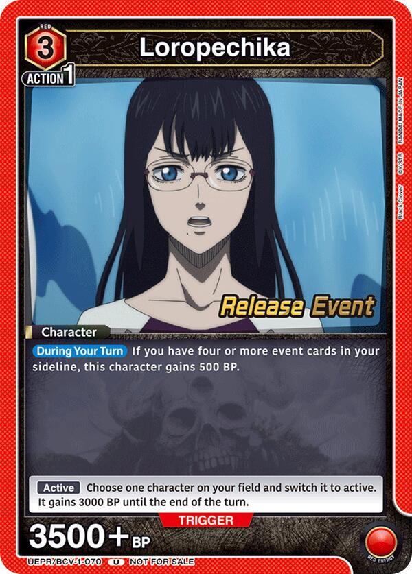 Loropechika (070) - UE08BT: Black Clover Release Event Cards - Union ...