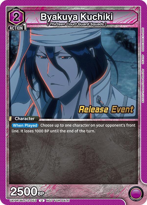 Byakuya Kuchiki (053) - UEX01BT: BLEACH: Thousand-Year Blood War Vol.2 ...