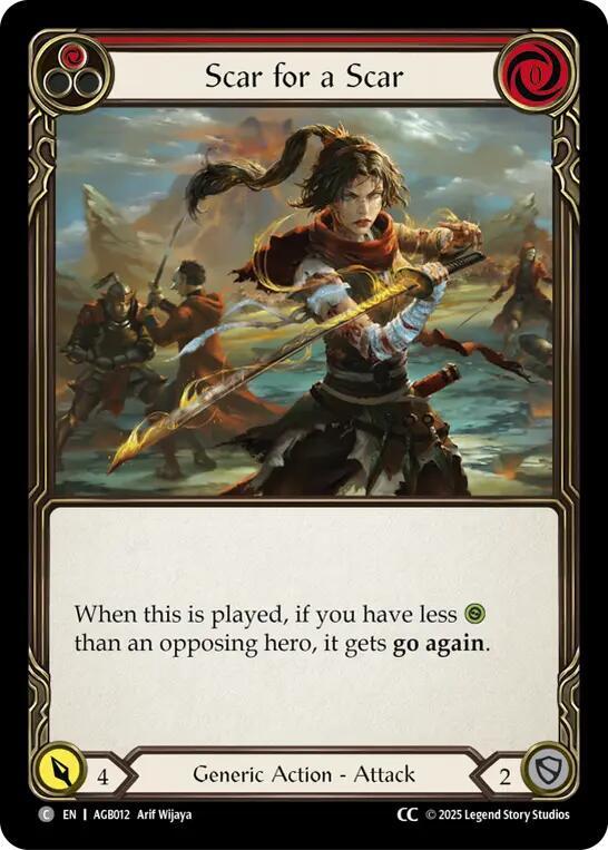 Scar for a Scar (Red) (CC Tag) - Armory Deck: Gravy Bones - Flesh and ...