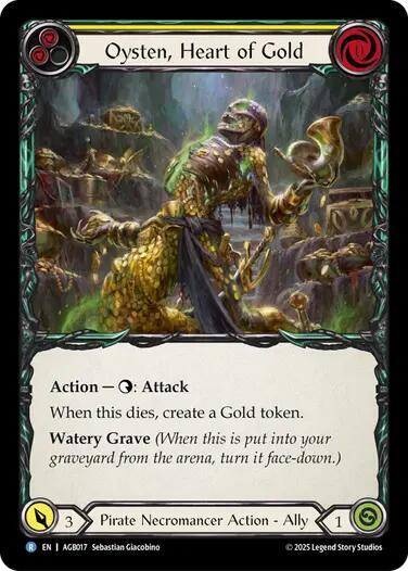 Oysten, Heart of Gold - Armory Deck: Gravy Bones - Flesh and Blood TCG - TCGplayer.com