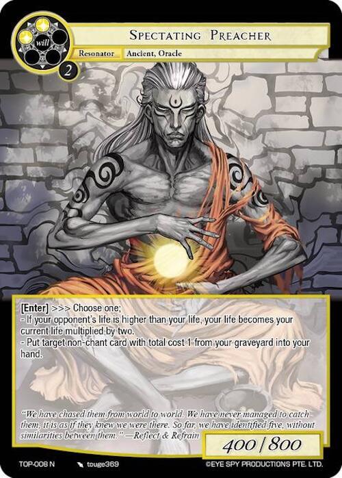 Spectating Preacher - Ten Oaths of Protopaterpolis' War - Force of Will ...
