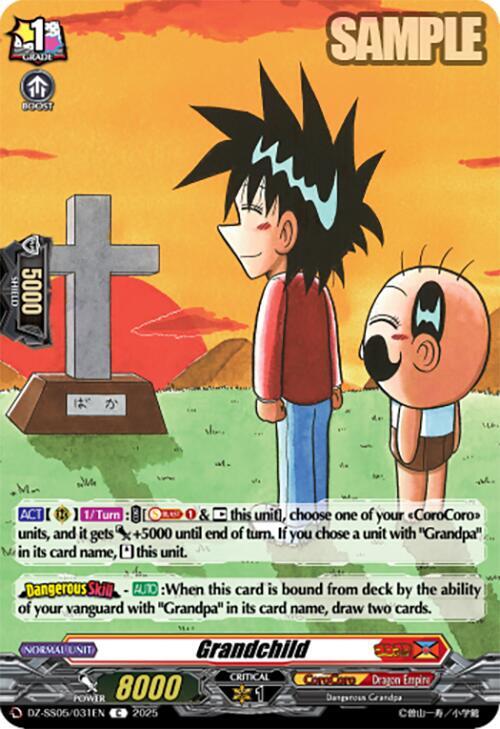 Grandchild - DZ-SS05: CoroCoro Start Deck Pack - Cardfight Vanguard - TCGplayer.com
