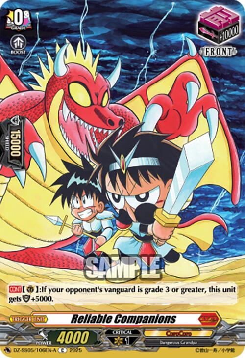Reliable Companions (A) - DZ-SS05: CoroCoro Start Deck Pack - Cardfight Vanguard - TCGplayer.com