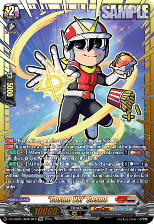 "Cosmo VS!" Cosmo (GCR) - DZ-SS05: CoroCoro Start Deck Pack - Cardfight Vanguard - TCGplayer.com