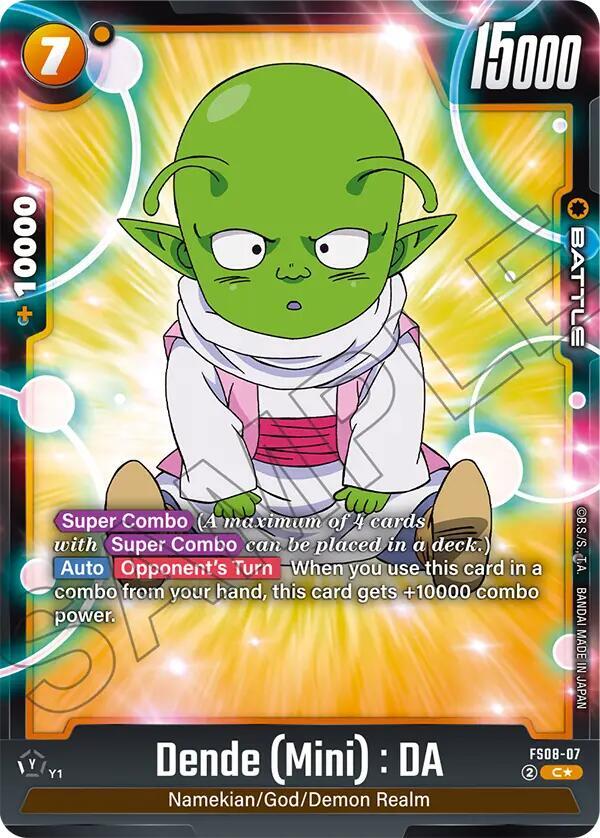 Dende (Mini) : DA (Bonus Pack Alternate Art) - Starter Deck 8: Vegeta ...