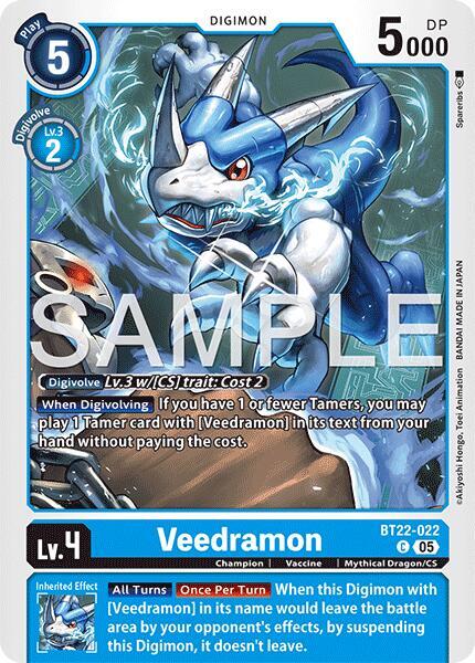 Veedramon - Cyber Eden - Digimon Card Game - TCGplayer.com