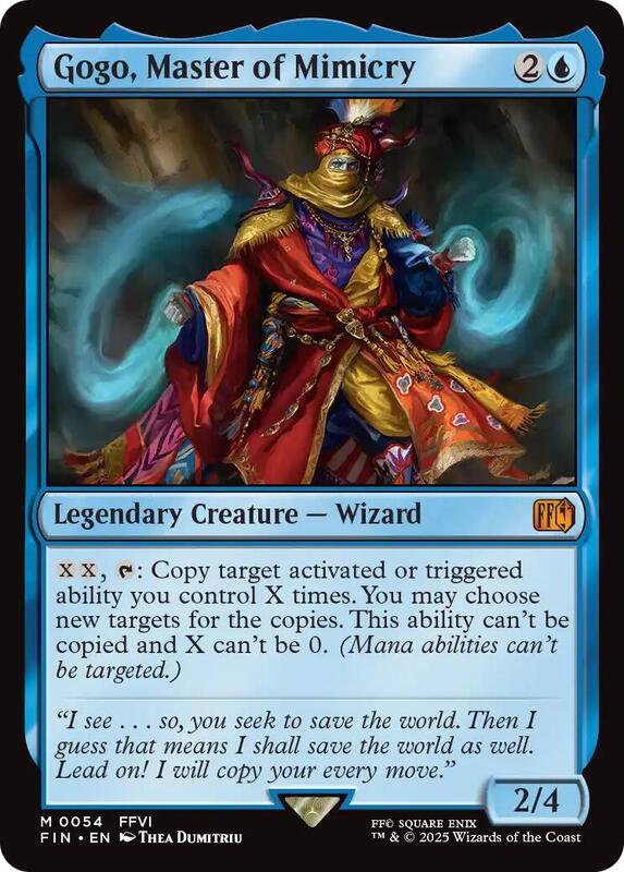 Gogo, Master of Mimicry - FINAL FANTASY - Magic: The Gathering ...