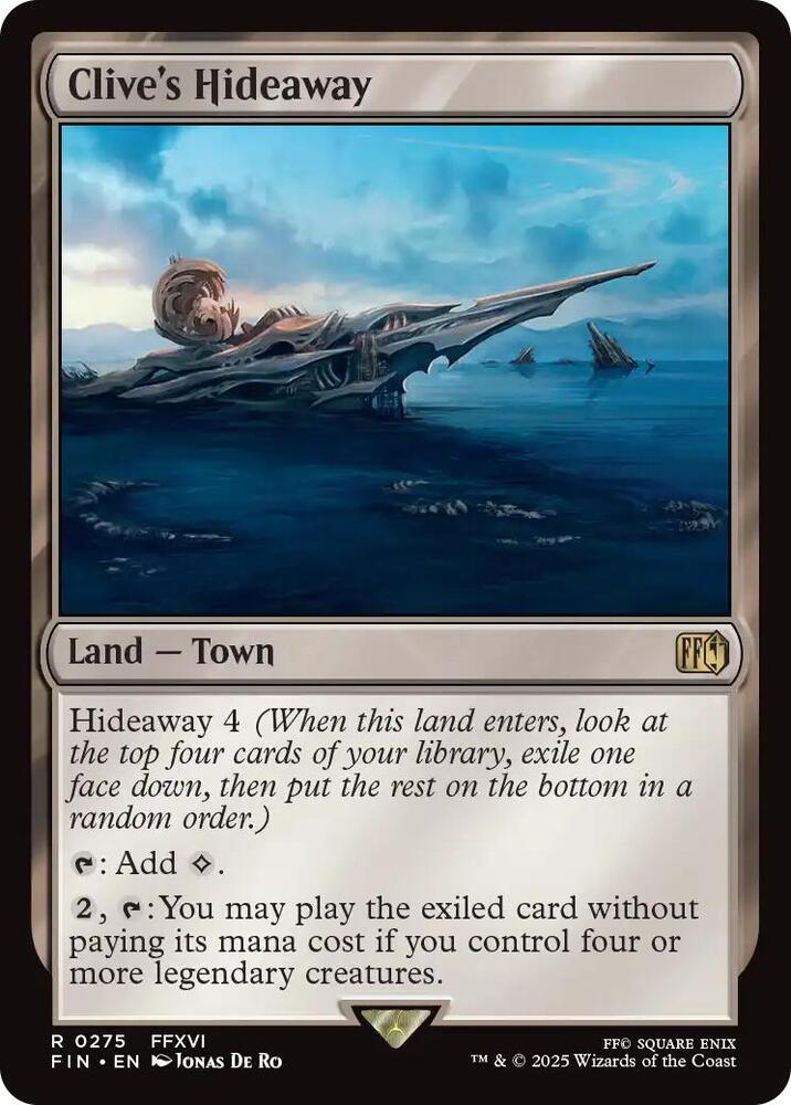 Clive's Hideaway - FINAL FANTASY - Magic: The Gathering - TCGplayer.com