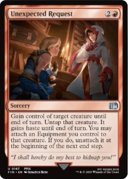Unexpected Request - FINAL FANTASY - Magic: The Gathering - TCGplayer.com