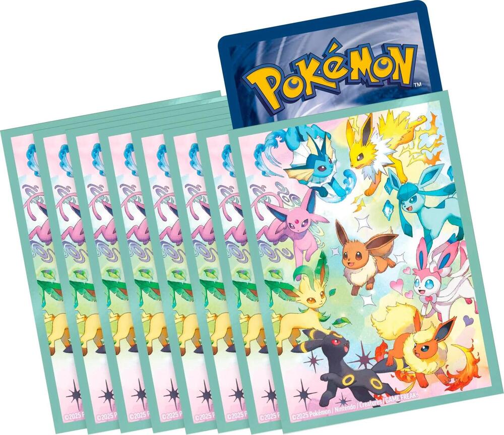 Pokemon TCG: Eevee Super-Premium Card Sleeves (65-Pack) - Pokemon ...
