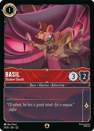 Basil - Shadow Sleuth - Illumineer's Quest: Palace Heist - Disney ...