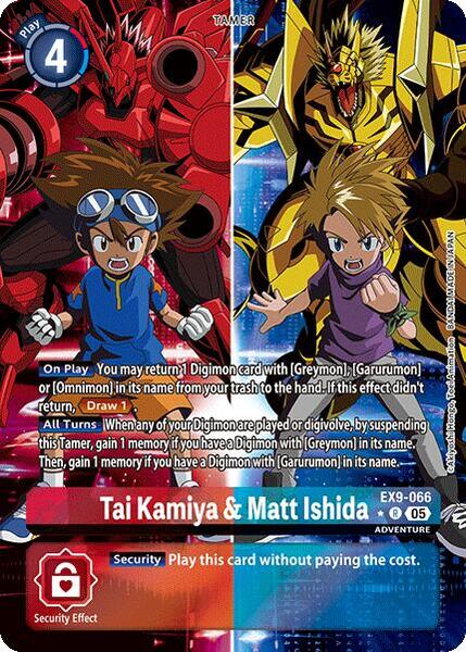 Tai Kamiya & Matt Ishida (Alternate Art) - Versus Monsters - Digimon ...