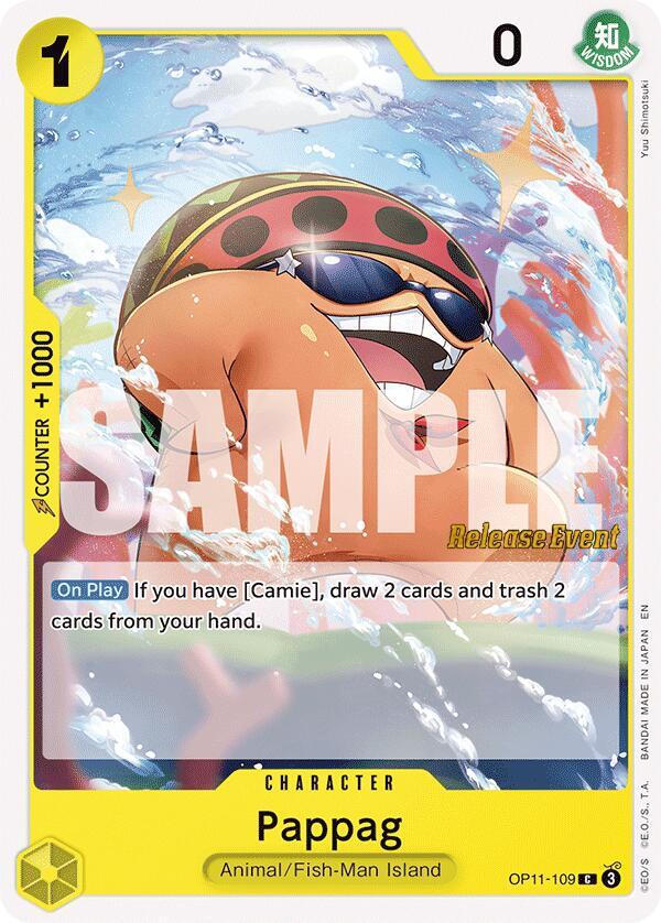 Pappag - A Fist of Divine Speed Release Event Cards - One Piece Card ...