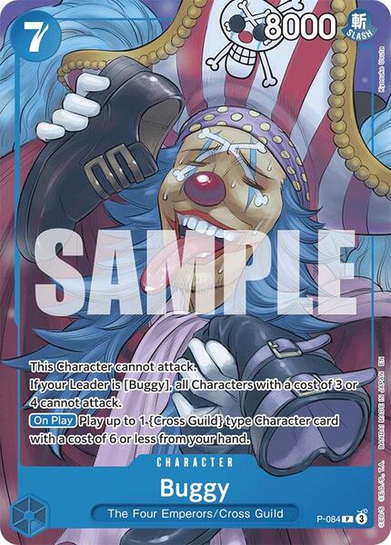 Buggy (Promo Reprint) - Starter Deck 25: BLUE Buggy - One Piece Card ...