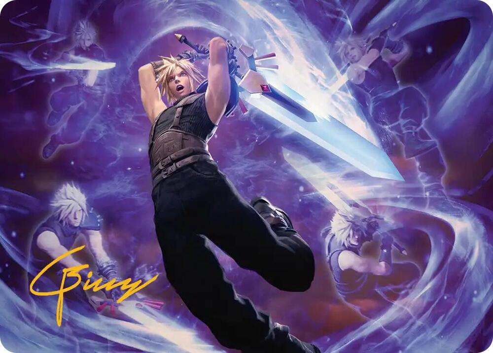 Cloud's Limit Break Art Card (Gold-Stamped Signature) - Art Series ...