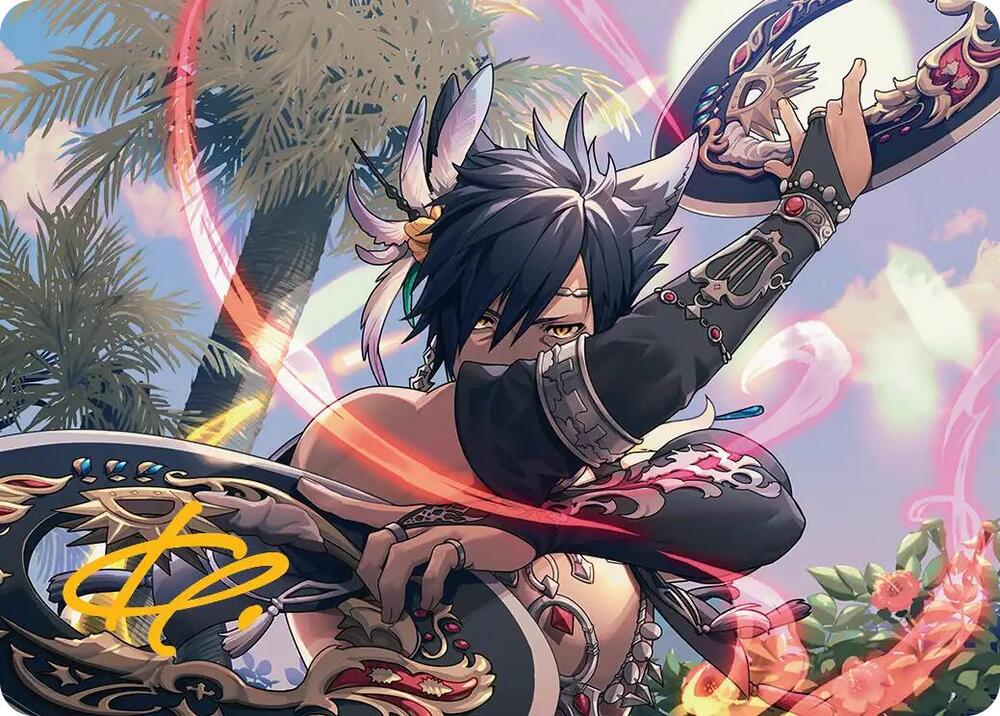 Dancer's Chakrams Art Card (Gold-Stamped Signature) - Art Series: FINAL ...