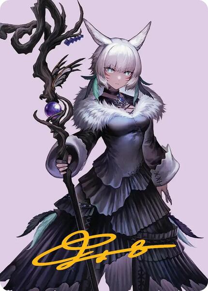 Y'shtola, Night's Blessed Art Card (53) (Gold-Stamped Signature) - Art ...