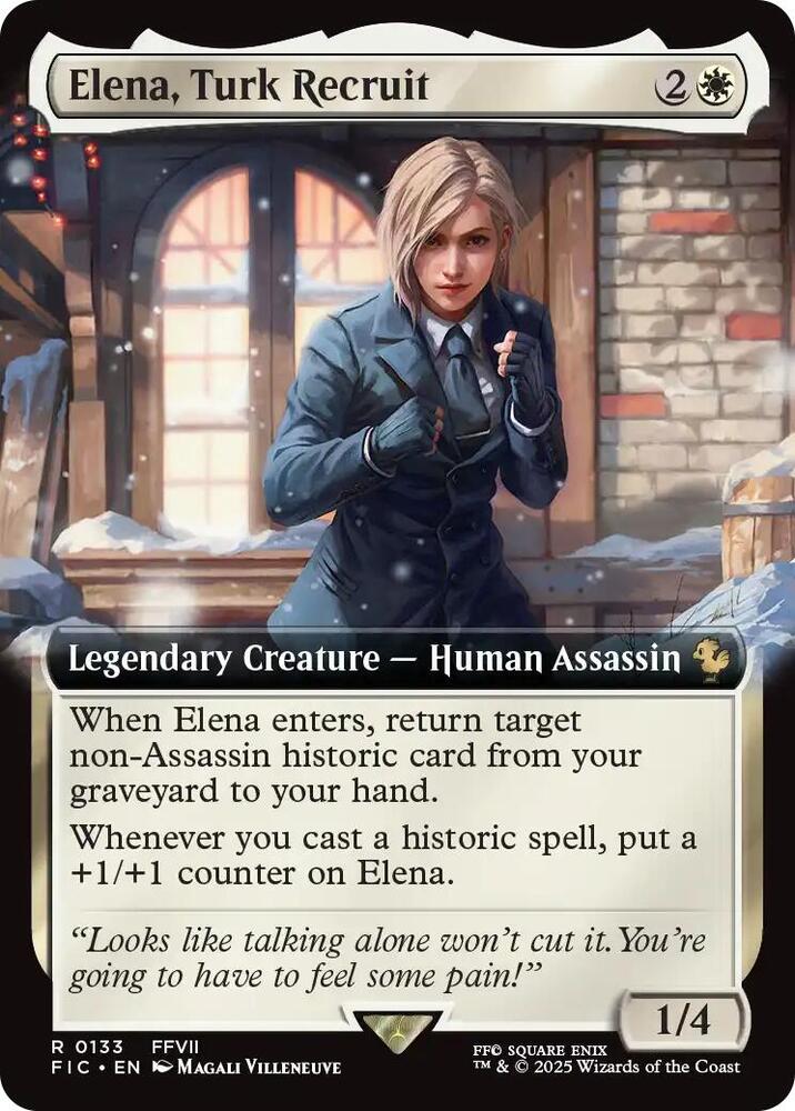 Elena, Turk Recruit (Extended Art) - Commander: FINAL FANTASY - Magic ...