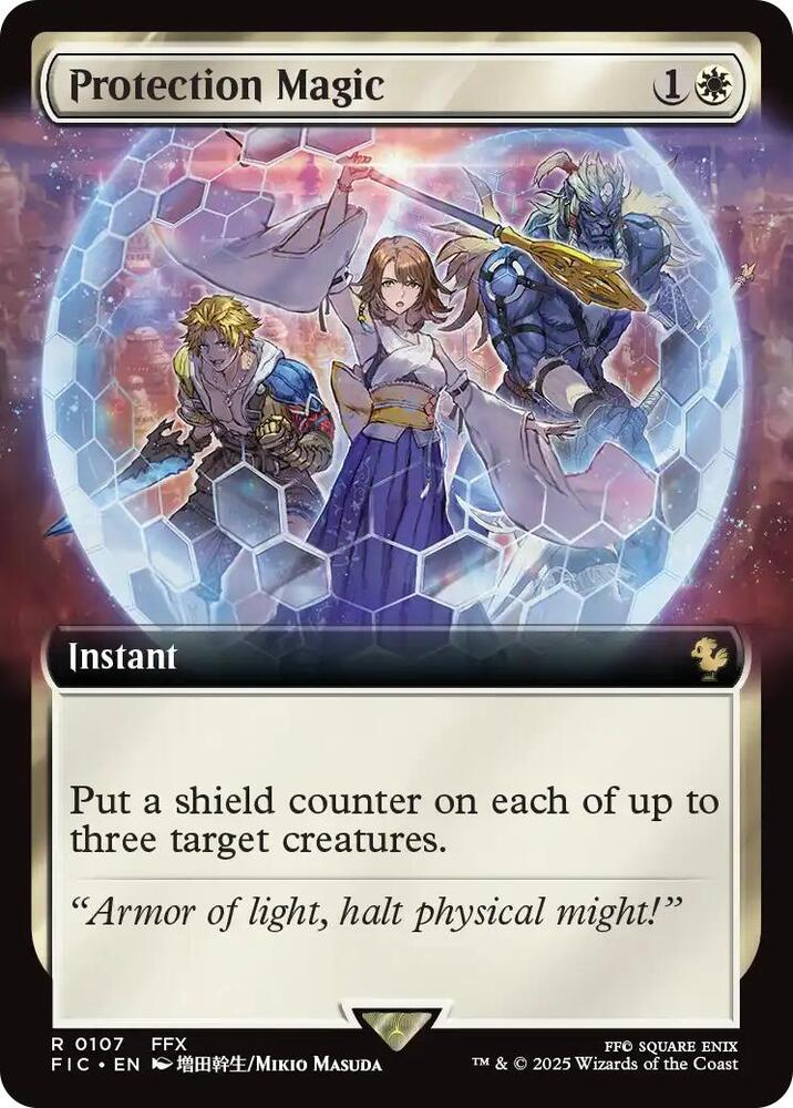 Protection Magic (Extended Art) - Commander: FINAL FANTASY - Magic: The ...