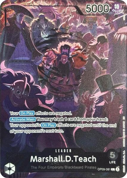 Marshall.D.Teach (English Version 2nd Anniversary Set) - One Piece ...