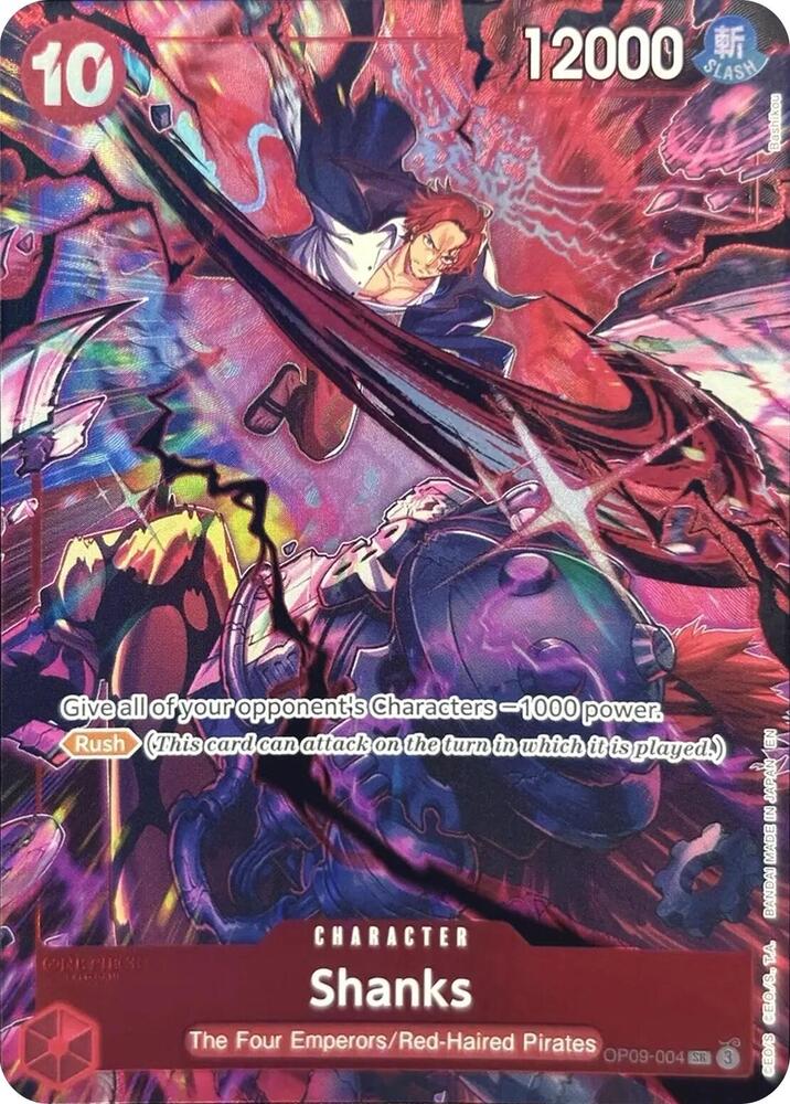 Shanks (004) (English Version 2nd Anniversary Set) - One Piece ...