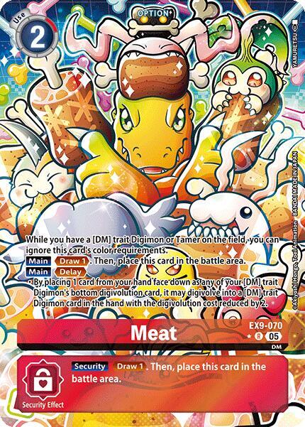 Meat (Alternate Art) - Versus Monsters - Digimon Card Game - TCGplayer.com