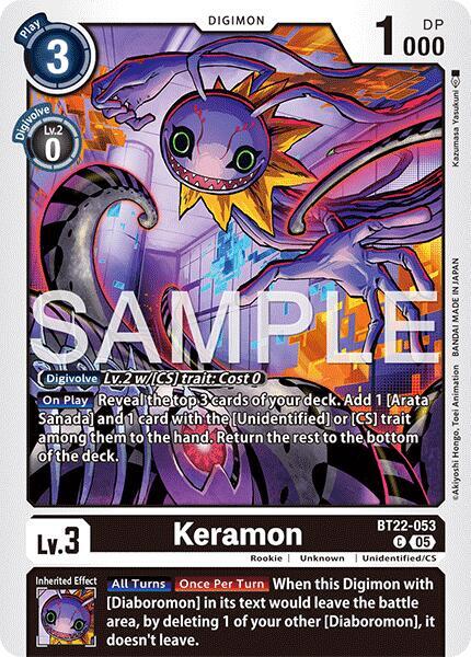 Keramon - Cyber Eden - Digimon Card Game - TCGplayer.com