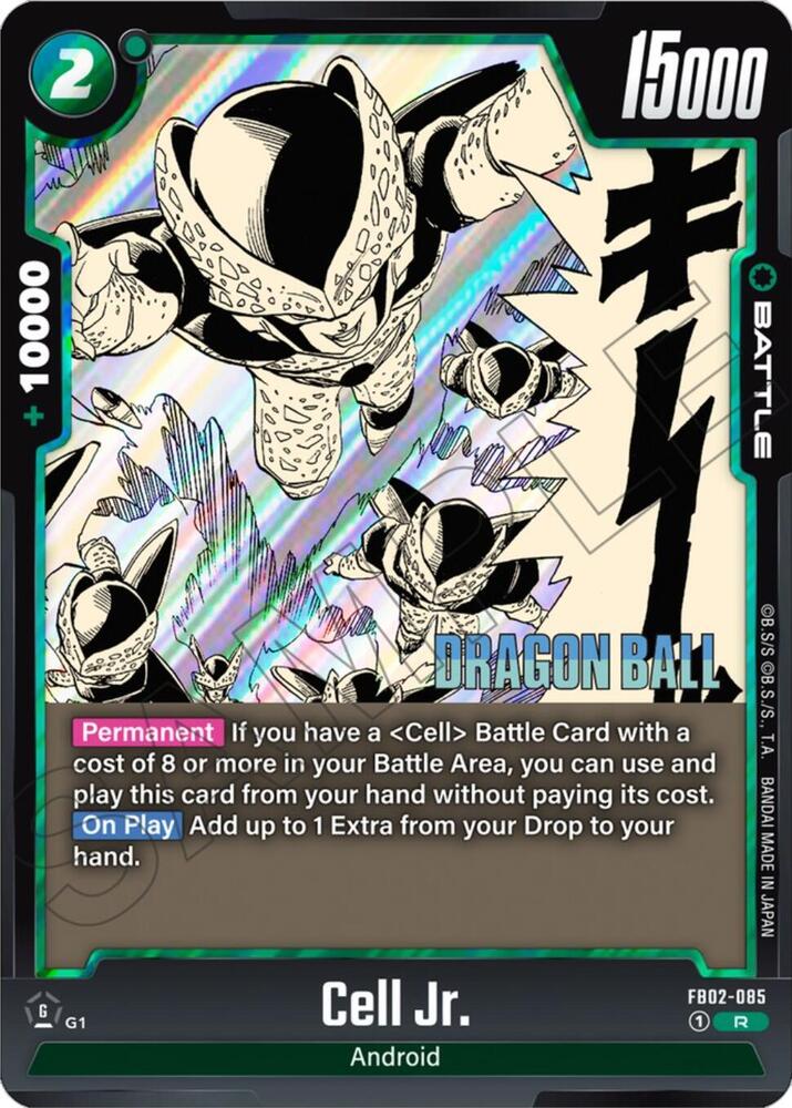 Cell Jr. - FB02-085 - Manga Booster 01 - Dragon Ball Super: Fusion World - TCGplayer.com