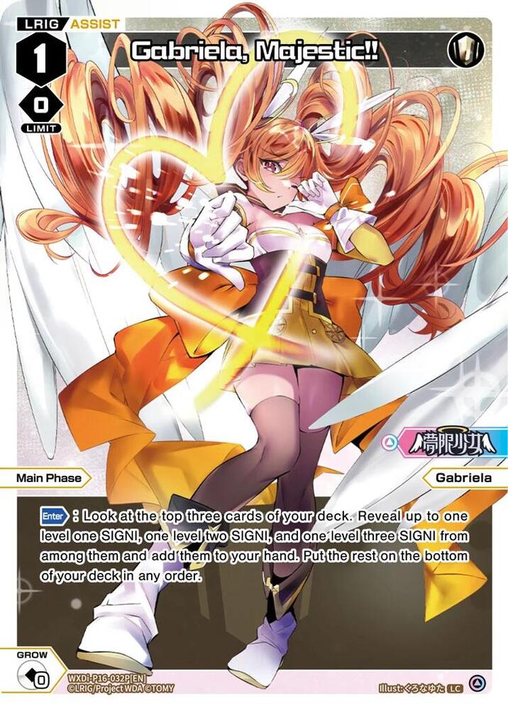 Gabriela, Majestic!! (Parallel) - Legendary DIVA - WIXOSS - TCGplayer.com