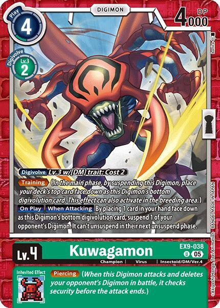 Kuwagamon - Versus Monsters - Digimon Card Game - TCGplayer.com